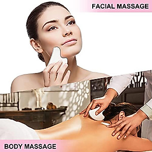 Wonderwin Ice Roller & Stainless Steel Gua Sha Facial Tools, Skin Care Gift Sets for Face & Eyes, Puffiness, Migraine, Pain Relief and Minor Injury, Self Care Gift for Women