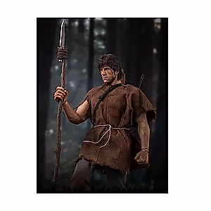 threezero Rambo: First Blood John Rambo 1:6 Scale Collectible Figure,Multicolor