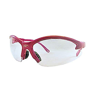SSP Eyewear Womens Safety Glasses with Pink Frames & Clear Anti-Fog Lenses, COLUMBIA PK CL/AF,Clear Af - Pink