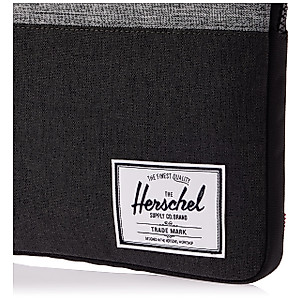 Herschel Anchor Sleeve, Black/Raven Crosshatch, 8.18"(H) x 12.28"(W)