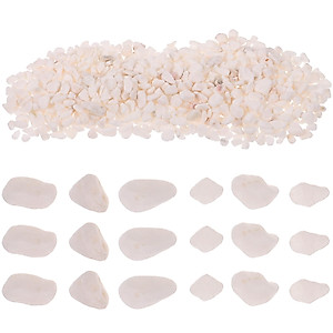 POPETPOP 1 Bag of River Rock Stones Natural Pebbles Gravel Outdoor Decorative Stones Garden Landscaping Stones Gravel Filler for Plant Aquariums Landscaping Vase Fillers