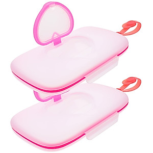 Healeved Baby Carrier 2PCS Baby Wipes Dispenser On-The-Go Wipes Dispenser Portable Baby Diaper Wipe Holders Travel Wipes Case Baby Wipe Holder for Travel,Outdoor Car Decor