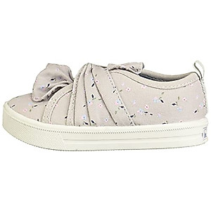 OshKosh B'Gosh Girls Amie Slip-On Shoe, Multi, 4 Toddler