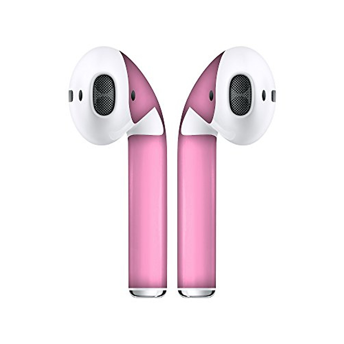 APSkins Silicone Case and Stylish Skins Compatible with Apple AirPod Accessories (Bubble Gum Pink Skin & Case)