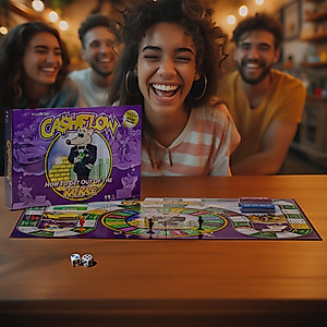 Rich Dad CASHFLOW Educational Board Game with 2020 Update for Learning Business Building and More for Family Financial Literacy