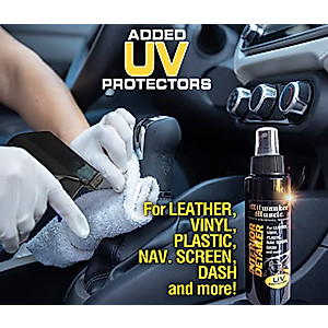 Milwaukee Muscle - 4oz Graphene Ceramic Coating Detail Wax, Wash & Interior Cleaner Travel Pack - The Best Protection Against Scratches, Swirls, Paint Chips, No Buff, 6 month Protection, Insane Shine, & Stronger than Car Wax - The Perfect On-The-Go Cleani