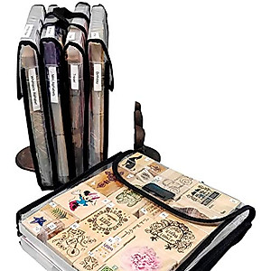 Crafter's Companion SSG17 Totally-Tiffany 9 11.5 x 2 Stamp with Store and Go Bag, Clear Inches