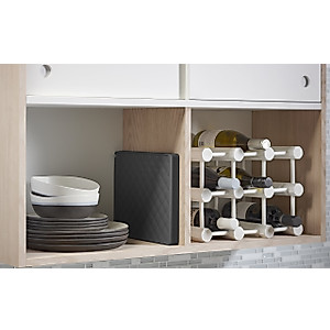 KOHLER K-8628-CHR Wine Glass Drying Rack, Charcoal