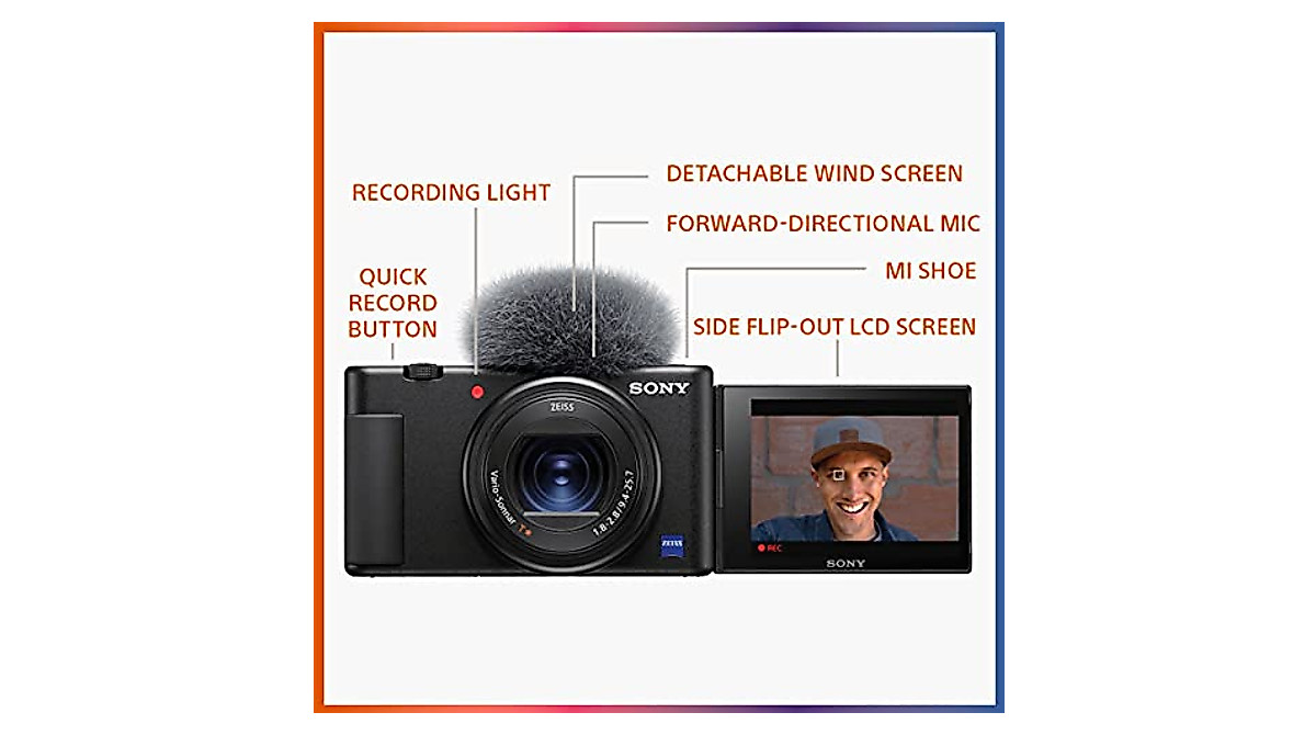 Sony ZV-1 Digital Camera for Vlogging & Content Creation