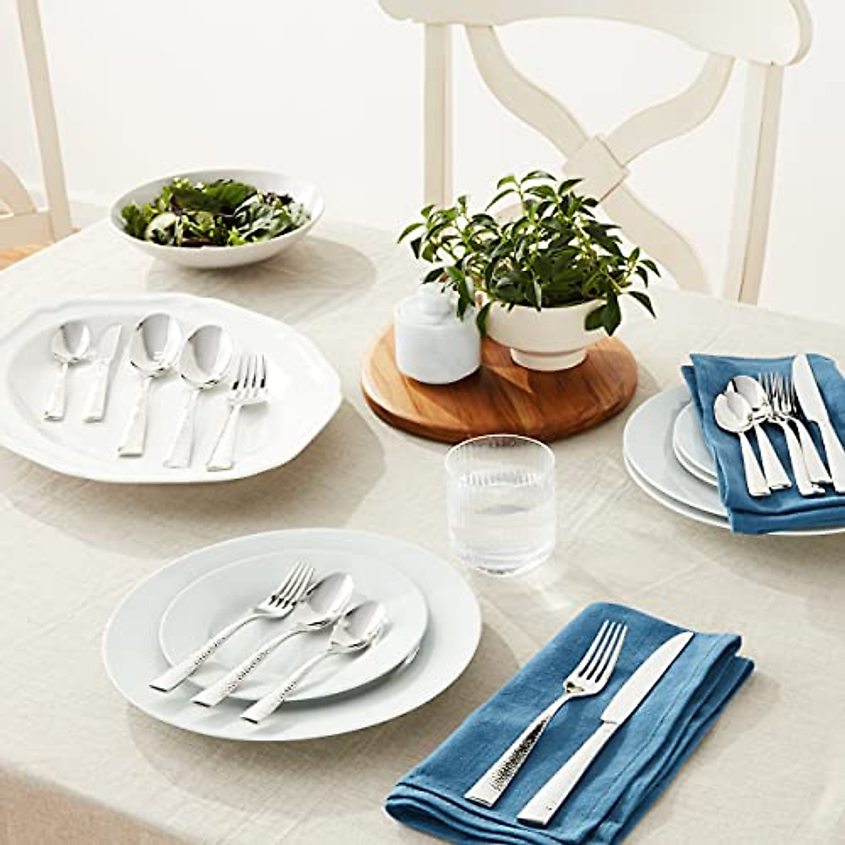Oneida Sambre 65-Piece Flatware Set, Service for 12