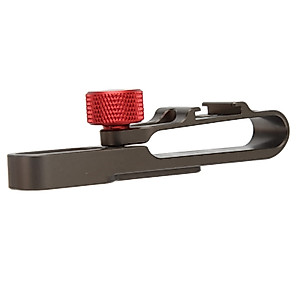 SSD Mount Bracket, Aluminium Alloy SSD Holder Clamp, SSD Mount Bracket Holder with Cold Shoe Mount and Wrench, for T5 SSD, Expanding Fill Lights, Microphones, etc