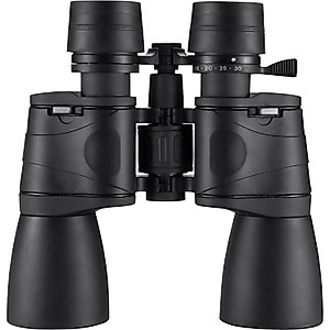 Barska AB10169 Gladiator 10-30x50 Zoom Binoculars with Tripod Adaptor for Long Range Viewing, Birding, Hiking, Sports, etc