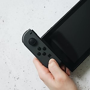 Ferkurn Switch Joycon Thumb Grip Joystick Replacement Cap, Switch Lite Joy con Grip Button Stick Cover Switch Joystick Grip Cap Replacement Part 3D Analog Cap Joy-con Controller Repair Kit Accessories