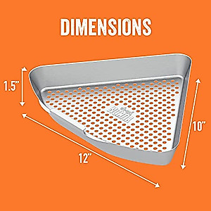BBQ Grill Basket for Kettle Grills - The Kettle Grill Accessories for Outdoor Grill Set Includes 2 stainless steel grilling baskets & Clip-On Handle Designed for 22" Kettle Grill Models - a Perfect Fish Grill Basket & Grill Vegetable Basket
