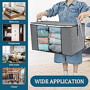 MecTo Bundle 3 Pack Clothes Storage Bag and 6 Pack Vacuum Storage Bags