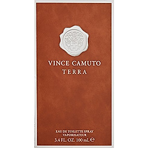 Vince Camuto Terra Eau de Toilette Spray for Men, 3.4 Fl Oz