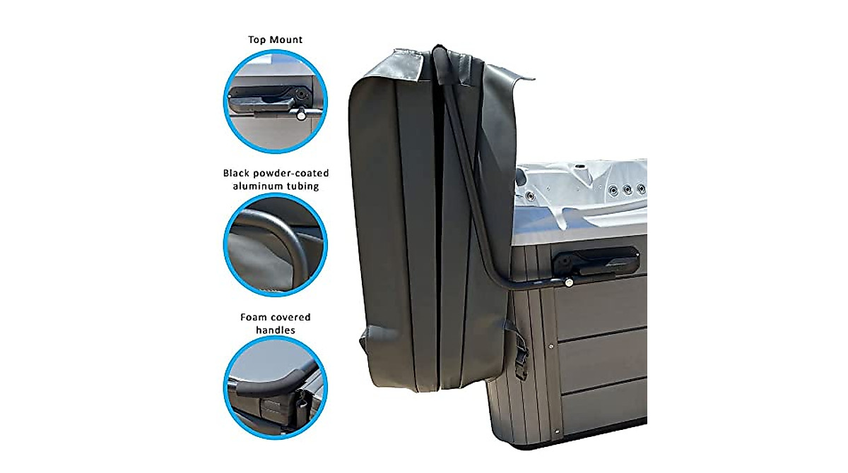 Puri Tech Cover Lifts Pivot Top Mount Spa & Hot Tub Cover Lift Removal ...