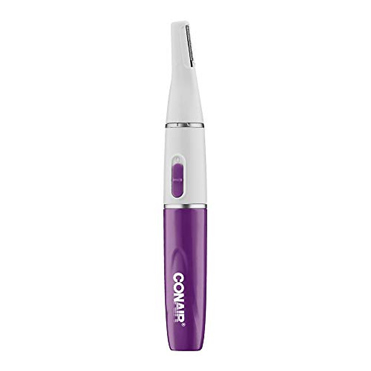 Conair Hair Trimmer for Women, Cordless Lithium-Powered Trimmer for Full Face or Body Trimming, Purple