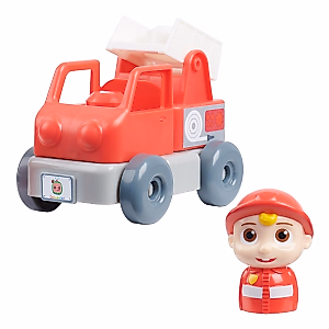 Cocomelon Build A Vehicle Playset, Includes 3 Vehicle Sets, Styles May Vary, Officially Licensed Kids Toys for Ages 18 Month by Just Play