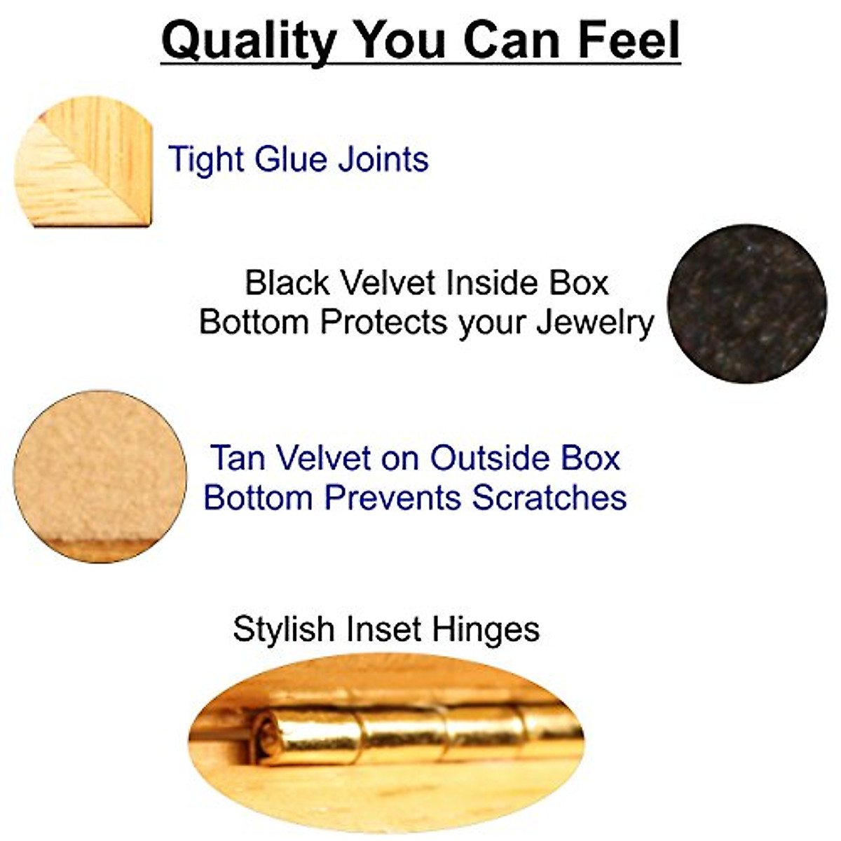 MarqArt Wood Art Celtic Box - Handmade USA - Unmatched Quality - Unique, No Two are the Same - Original Work of Wood Art. A Celtic Gift, Ring, Trinket or Wood Jewelry Box (#2852 Celtic Knot 6x8x2)