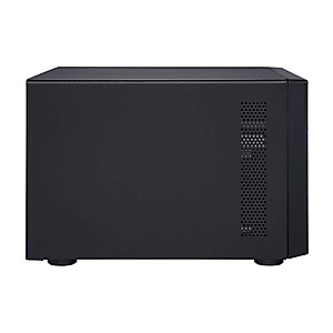 QNAP TVS-872N Multi-Gigabit NAS Storage with iSCSI IP SAN Support, Intel Quad Core 3.1GHz CPU, 8GB DDR4 RAM, 16TB HDD, RAID, Intel Graphics