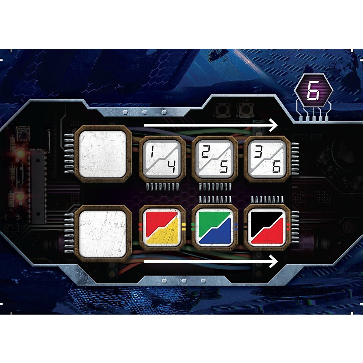 Renegade Game Studios FUSE Board Game, For Ages 10+, Playing Time 10 Minutes, 1 - 5 Players, Cooperative Dice Game