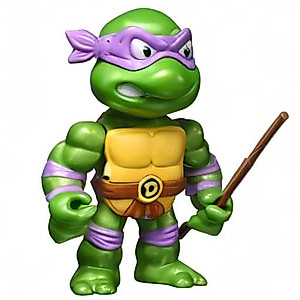 Jada Toys Teenage Mutant Ninja Turtles 4" Donatello Die-cast Figure, Toys for Kids and Adults, Purple