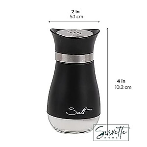 Basic Salt & Pepper Shakers - Black