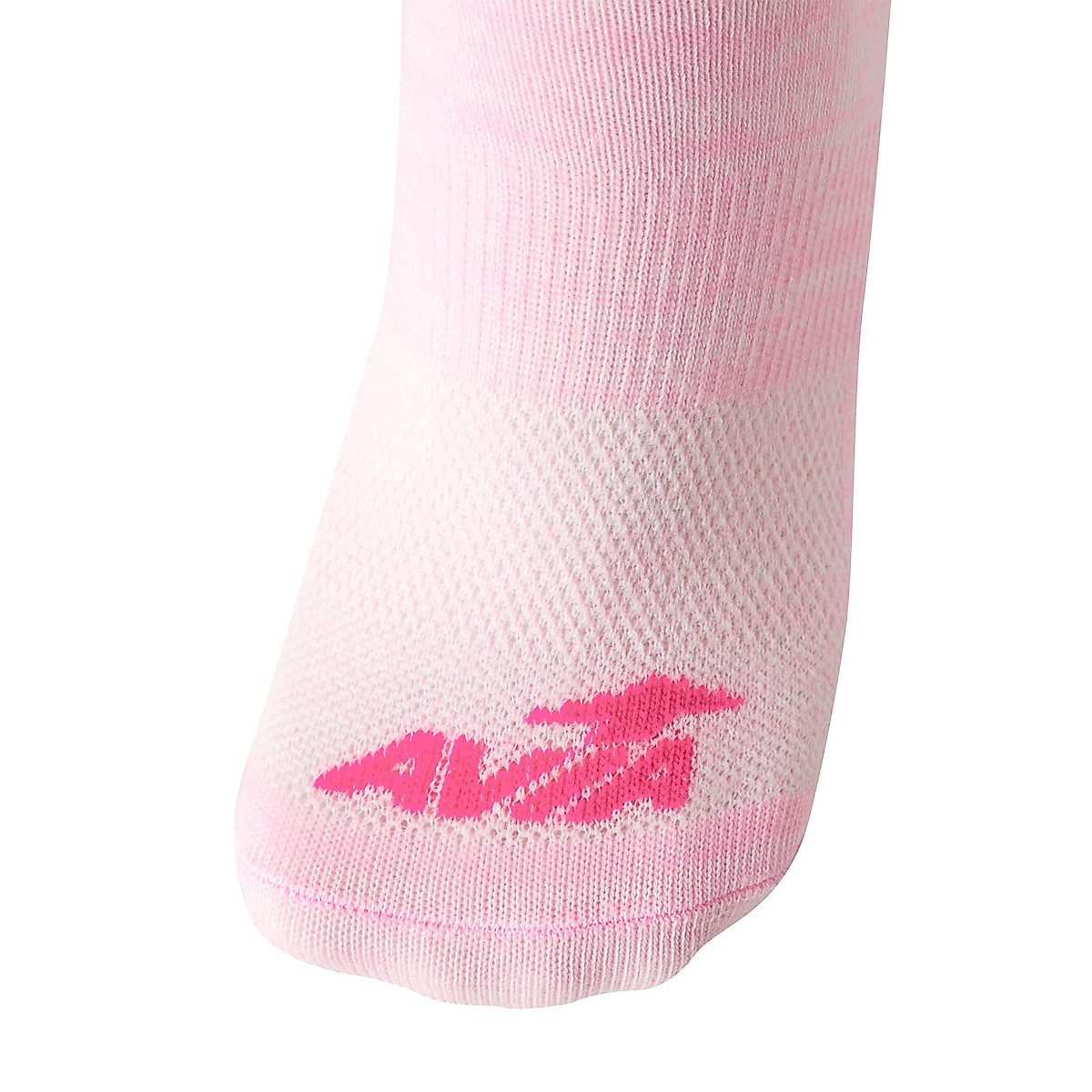 Avia Women's Athletic Socks - Lightweight Low Cut Running Socks (10 Pack), Size 9-12, Pink