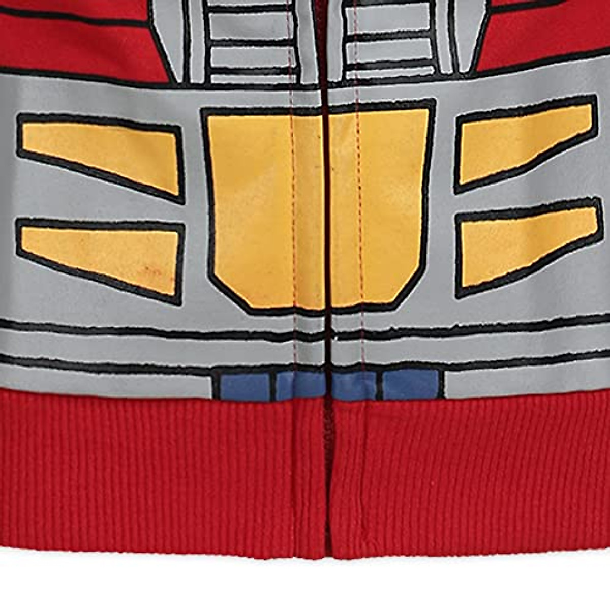 Hasbro Transformers One Optimus Prime and Bumblebee Boys Zip Up Hoodie for Big Kids Red