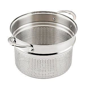 Hestan Provision Cookware, Pasta Insert, Stainless Steel