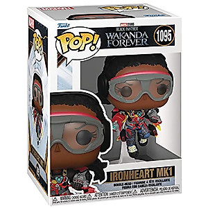 POP Marvel: Black Panther: Wakanda Forever - Ironheart MK1 Funko Vinyl Figure (Bundled with Compatible Box Protector Case), Multicolored, 3.75 inches