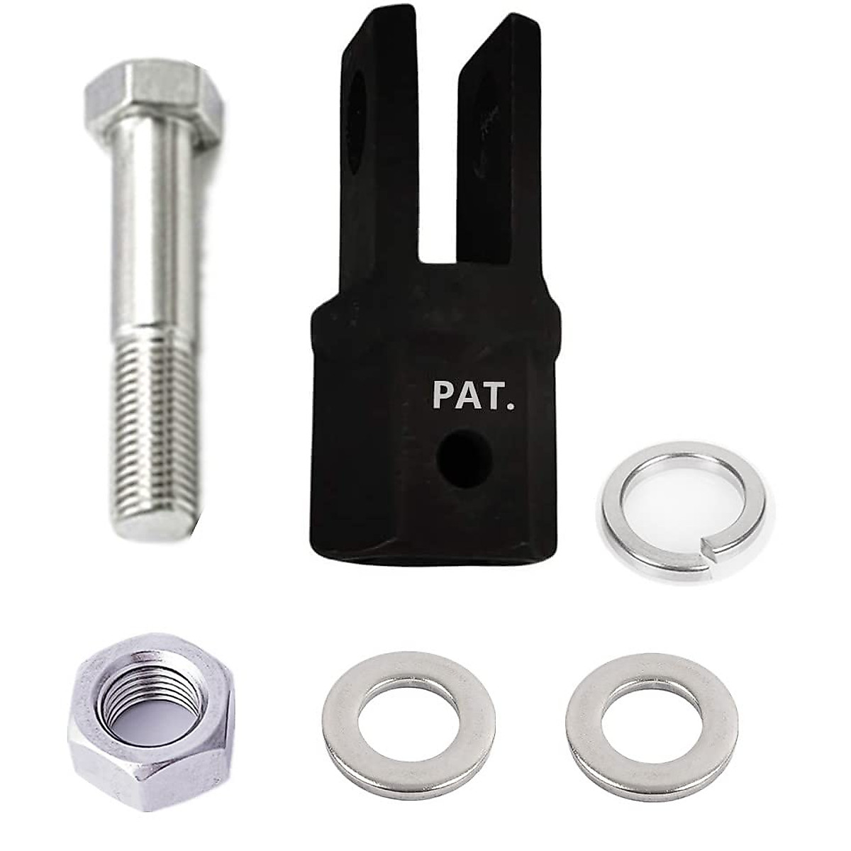 1/2" Scissor Jack Adapter Drill Adapter for Use with 1/2 Inch Drive/Impact Drills/Ratchet or Standard Drive Sockets or 13/16 Inch Lug Wrench/Tire Iron Make Your Scissor Jacks Lifting Easier (1)