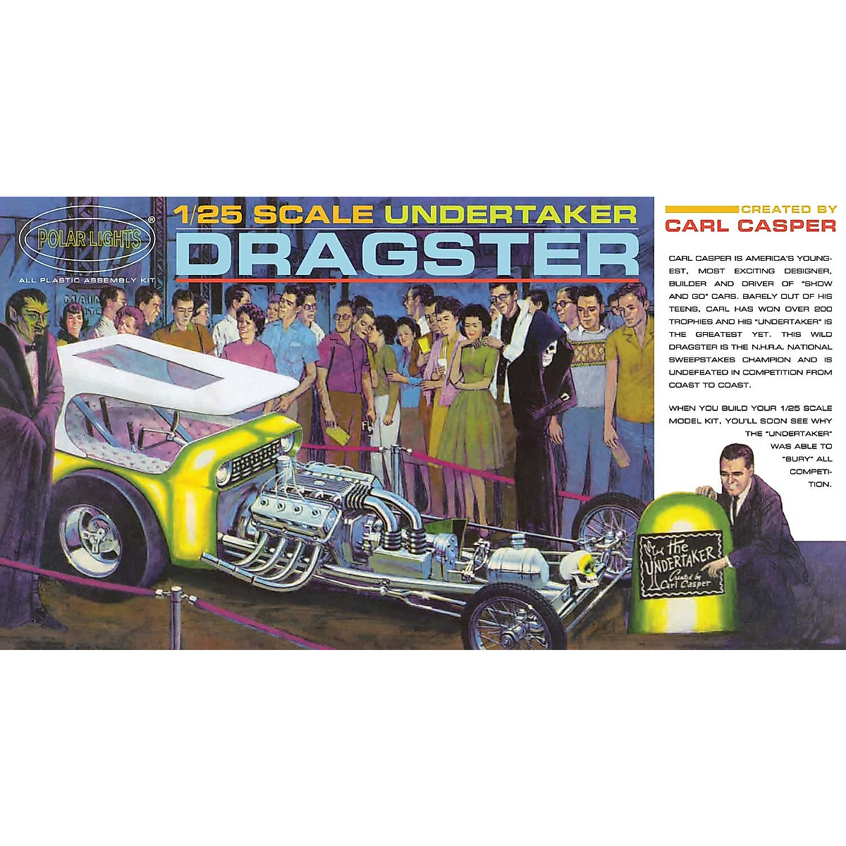 Polar Lights - Carl Casper Undertaker Dragster