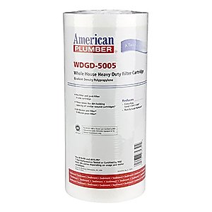 American Plumber WDGD-5005 American Plumber Dual-Gradient Polypropylene 10" Cartridge