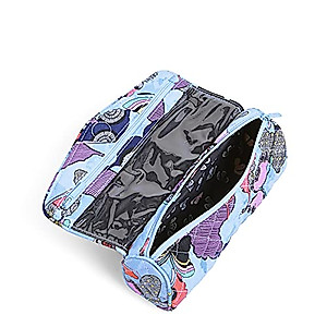 Vera Bradley Women's Cotton on a Roll Makeup Brush & Pencil Case, Butterfly By - Recycled Cotton, One Size