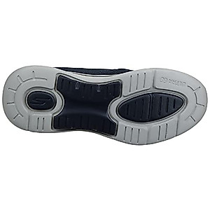 Skechers Men's Gowalk Arch Fit-Athletic Slip-On Casual Loafer Walking Shoe Sneaker, Navy/Grey, 9