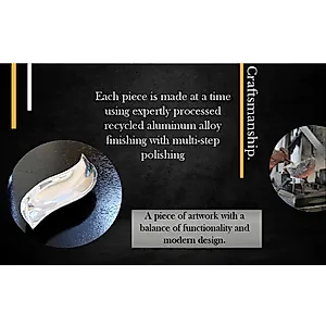 Choixe Wavy Snack/Nut Bowl. Multi-Purpose, Minimalist, Eco-Friendly, Handcrafted.