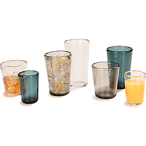 Carlisle FoodService Products MIN544107 Mingle Juice, 6 oz, Tritan, Clear, 1 Count (Pack of 1)