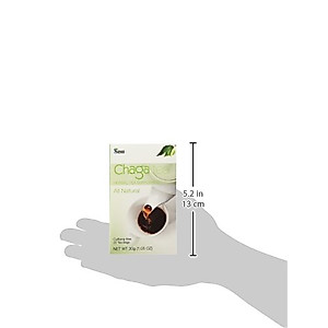 Sayan Siberian Chaga Mushroom Tea Organic Antioxidant Caffeine Free, Raw and Extract Blend, Unbleached 20 Bag, Wild Harvested for Focus Concentration Energy Boost and Immune Support, Detox