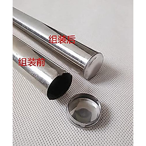 Round Head Plug Tube Pipe Fittings 32MM external diameter Pipe plug cover cap Stainless steel internal diameter 28.5mm 20pcs