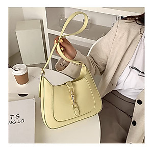 Ladies Fashion Shoulder Bags,Shoulder Bag - PU Leather Wallet Tote,Ladies Shopping Trip Fashion Fabric Multiple Pockets (Green)