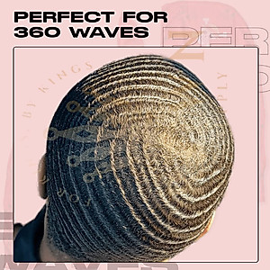 CROWN Art Silky Design Durag - Silky 360 Wave Du Rag with Long Tails and Quadruple Stitching - Smooth Silk Fabric for Comfort and Compression (Red OP)