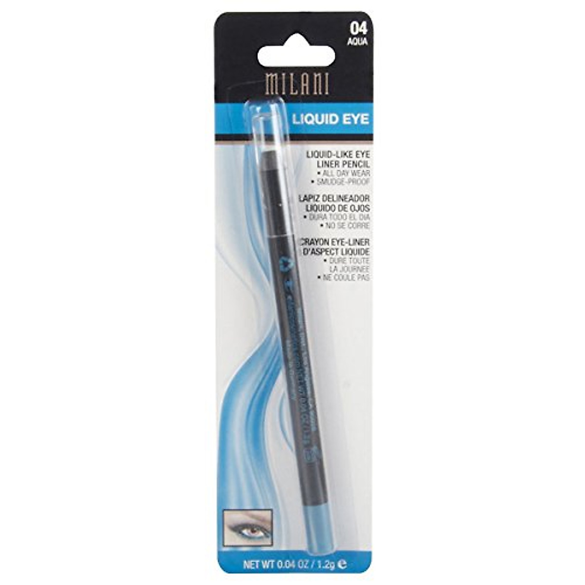 Milani Liquid Eye Liner .04 oz. Aqua