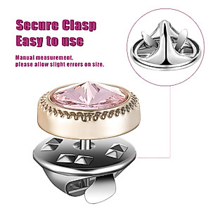 30 Pieces Cover up Button Pins Brooch Pins for Women Safety Cover up Shirt Button Pin Brooch Buttons or Clothing Dress Supplies