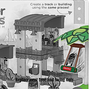 Replacement Parts for Fisher-Price Wonder Makers Design System - GFJ13 ~ Beach Bungalow ~ Replacement Tree and Swing