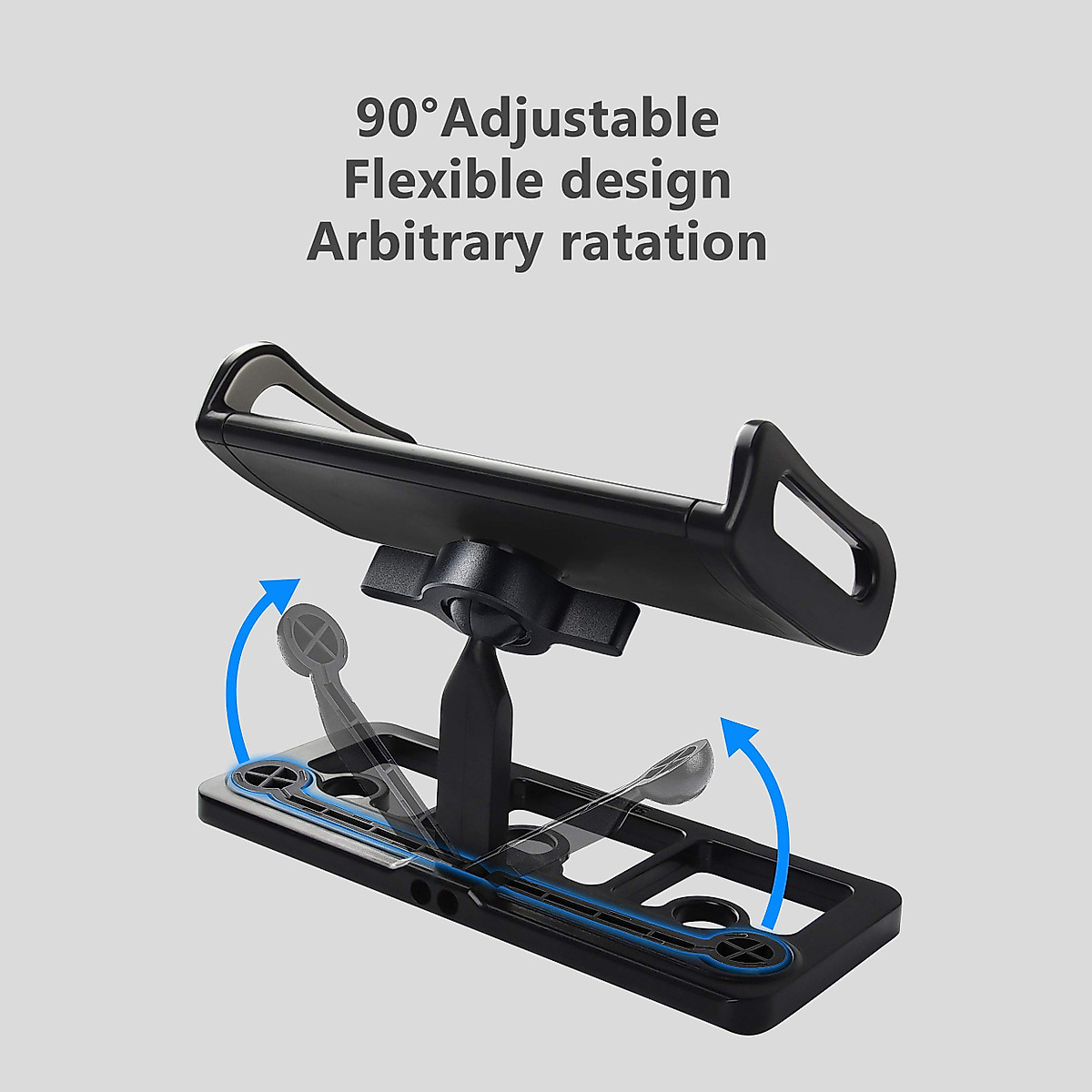 Tomat Mini 3 Pro Tabet Mount Holder,4.6-8 Inch Smartphone Holder Mobile Phone Stand with 11.8inch OTG/USB C Cable for DJI Mini 3 Pro/Mini 2/Mavic 3/Air 2S Controller Platinum Accessories