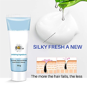 Hair Remove Cream Depilatory Cream for Normal Skin,Hair Remover Legs Face Eyebrows Bikini,Skin Hair Cleaner for Women Men 50g
