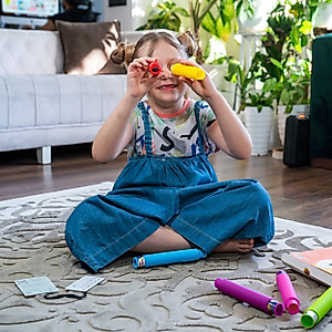 Mr. Pen- Pop Tubes Sensory Toys, 6 Pack, Large, Pop Tubes, Pop Tube, Pop Tubes Fidget Toys, Fidget Tube, Sensory Tubes for Toddlers, Tubes for Kids, Sensory Fidget Tubes, Sensory Tube