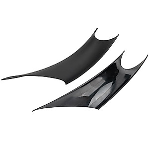 Xiaoyudou Left & Right Interior Door Pull Handle Covers Repalcement for 2012-2018 BMW 320,328,330,335,M3,2014-2017 BMW 428,435,M4(Black)